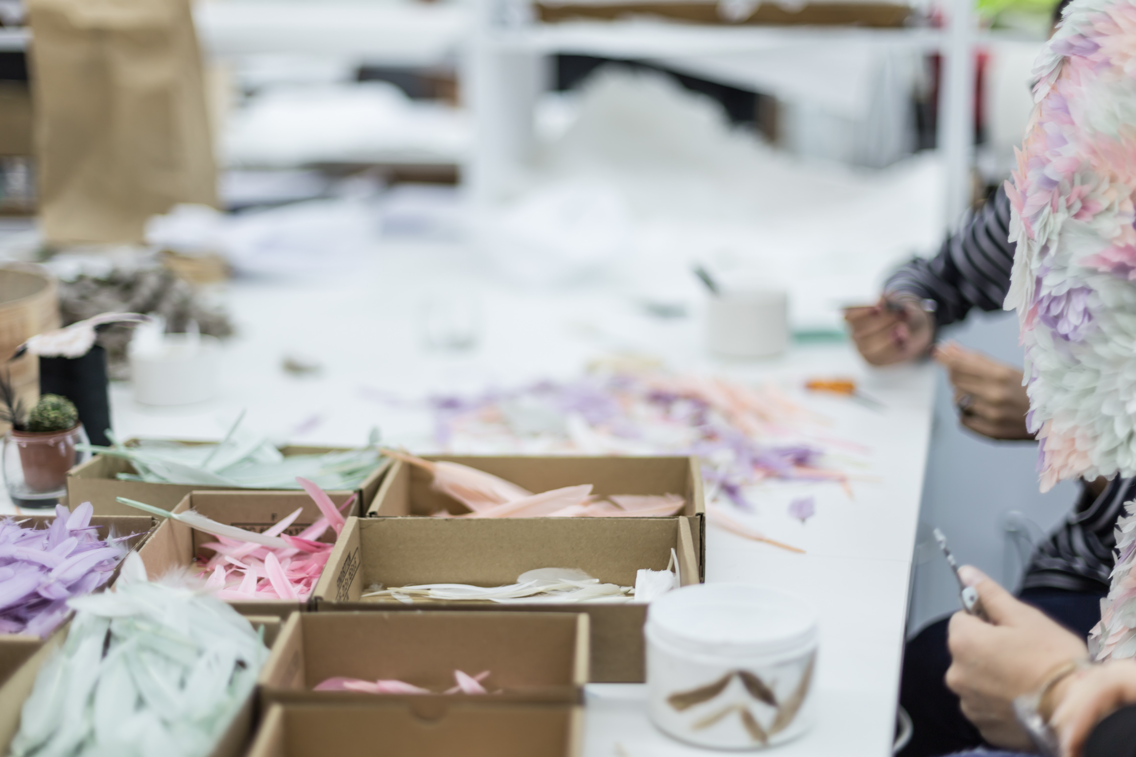 Visite des Métiers d'Art Chanel - Lemarié - FLOU